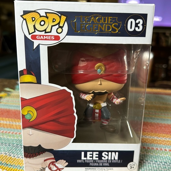 Toys | Funko Pop Games League Of Legends Lee Sin Vinyl Figure Action ...
